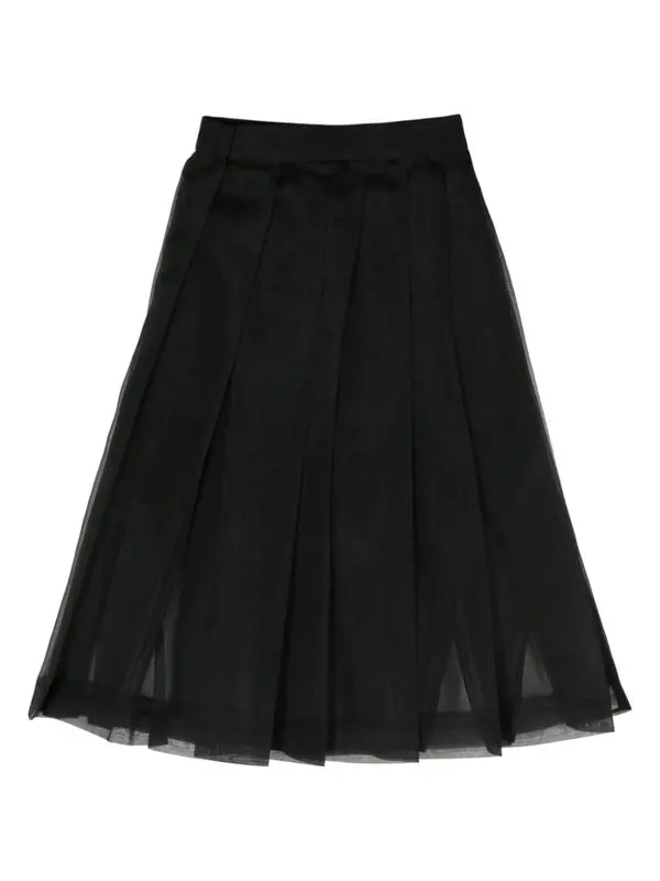 UNDERCOVERISM Pleated A-line Skirt