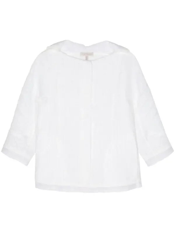 Shiatzy Chen Jacquard Silk Jacket - White