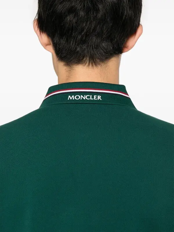 Moncler Logo-patch Polo Shirt