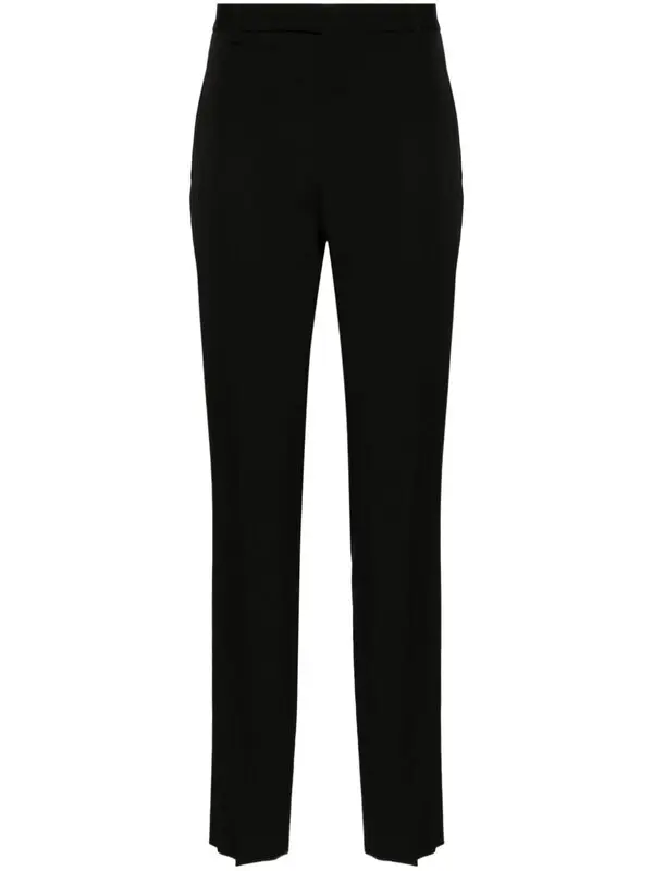 Saint Laurent Tailored Slim-fit Trousers - Black