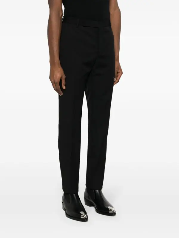 Saint Laurent Tailored Slim-fit Trousers - Black