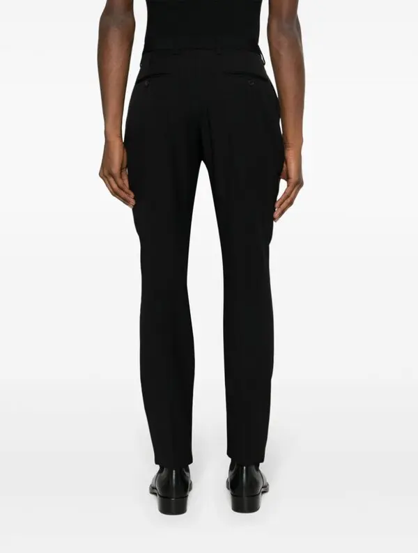 Saint Laurent Tailored Slim-fit Trousers - Black