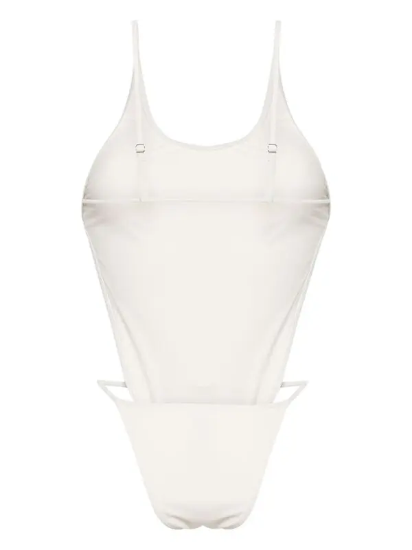 Saint Laurent Tied Open-side Swimsuit