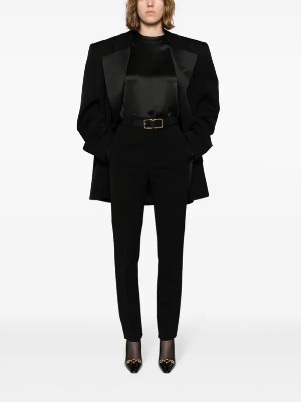 Saint Laurent Straight-leg Wool Trousers