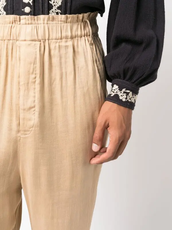 Saint Laurent Straight-leg Silk-blend Trousers