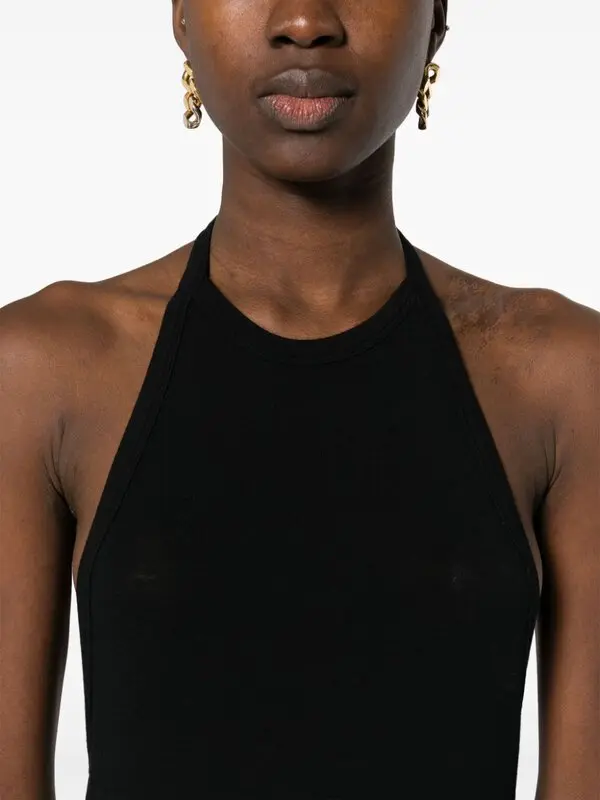 Saint Laurent Halterneck Maxi Dress