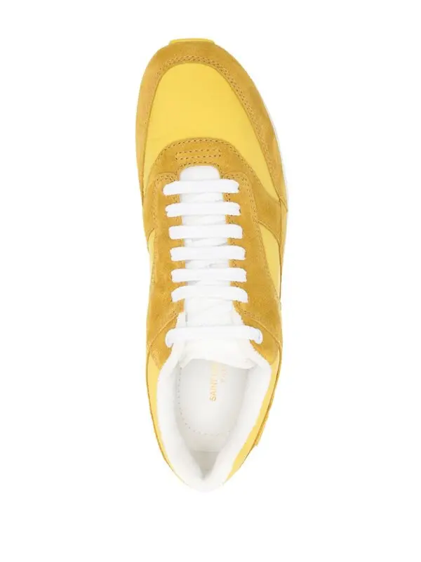 Saint Laurent Bump Leather Sneakers