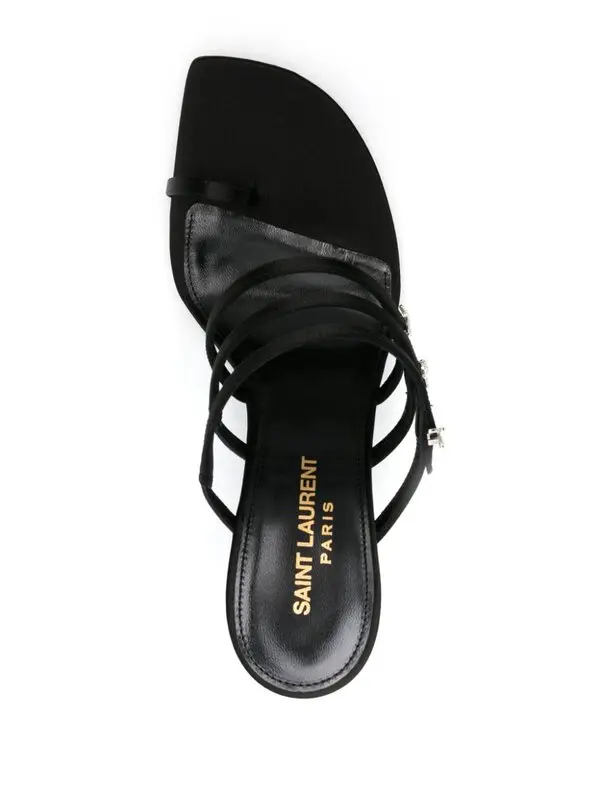 Saint Laurent Jerry Sandals - Black