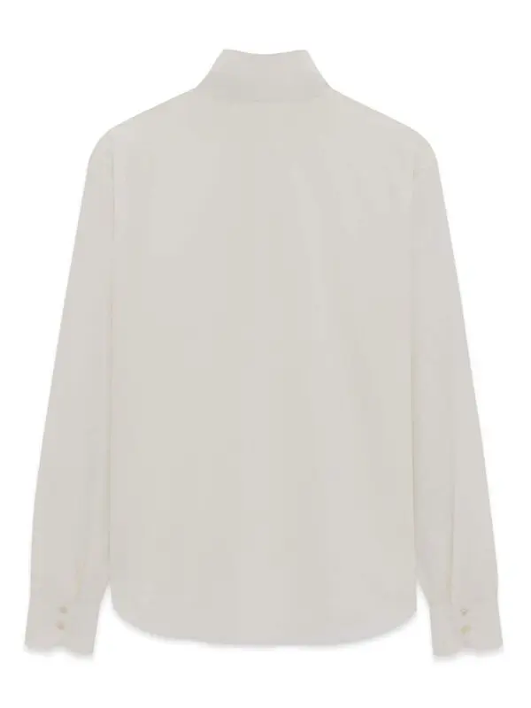Saint Laurent Classic-collar Cotton Shirt