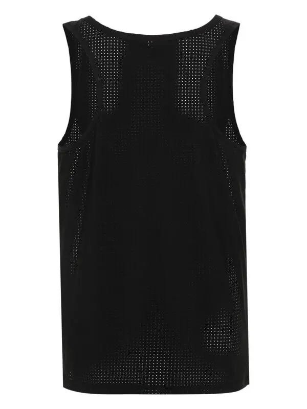 Moschino Rubberised-logo Tank Top