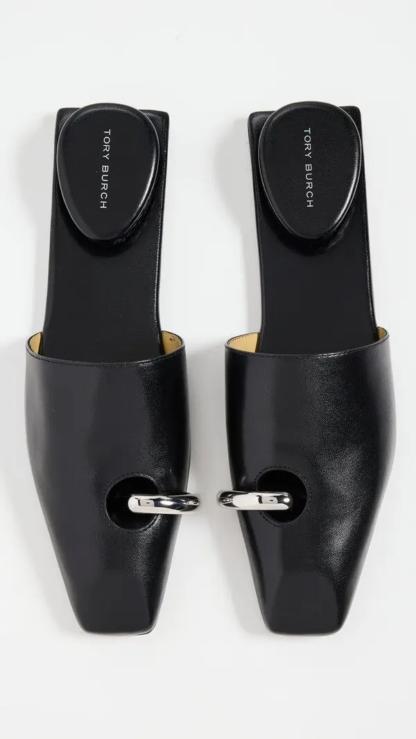 Tory Burch Pierced Mules