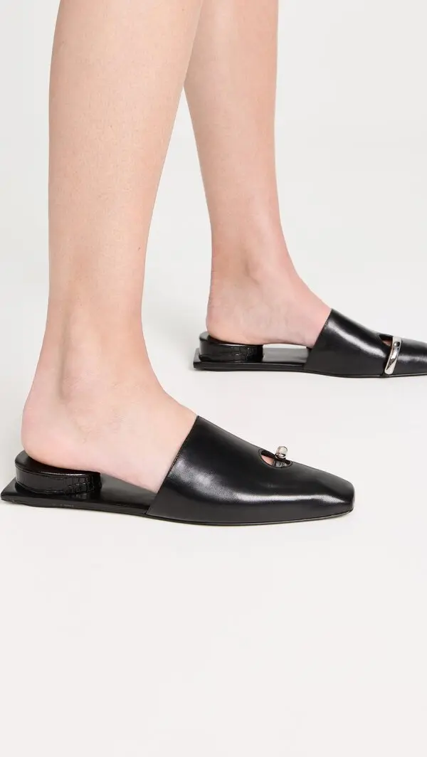 Tory Burch Pierced Mules