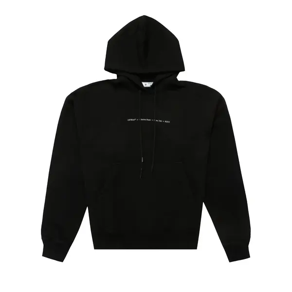 Off-White Marker Skate Hoodie - Black