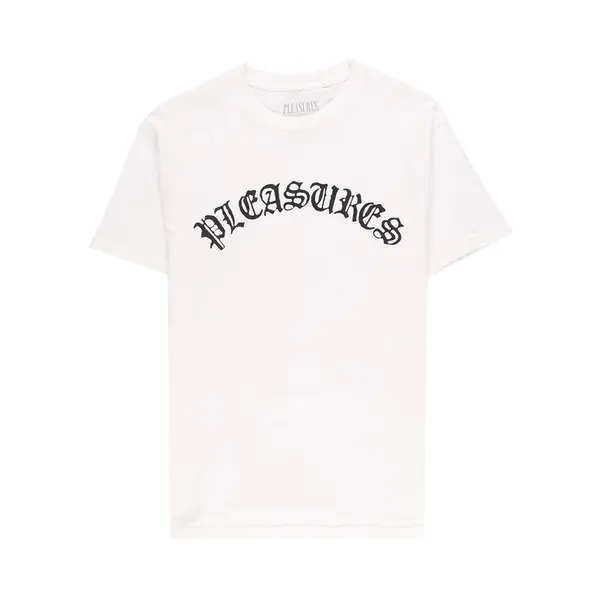 PLEASURES Old E Logo T-shirt