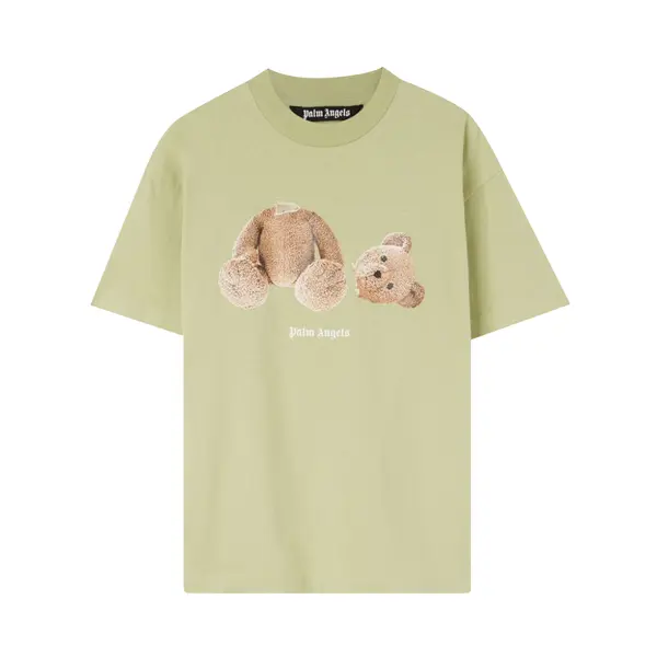 Palm Angels Pa Bear Classic Tee 'mint - Brown
