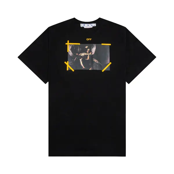 Off-White Diag Arrow Caravaggio Mercy Skate Tee /white - Black