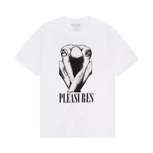 PLEASURES Bended T-shirt - White