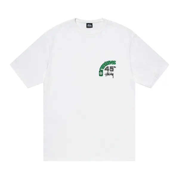 StÜssy Greensleeves 45 Tee - White