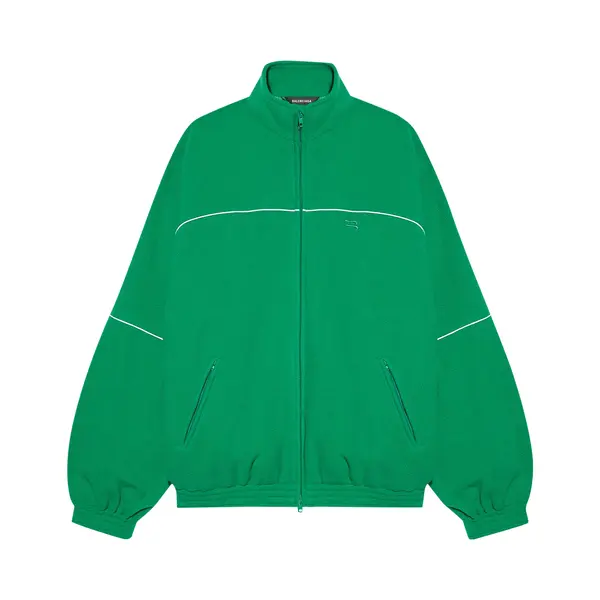 Balenciaga Double Brushed Fleece Tracksuit Jacket