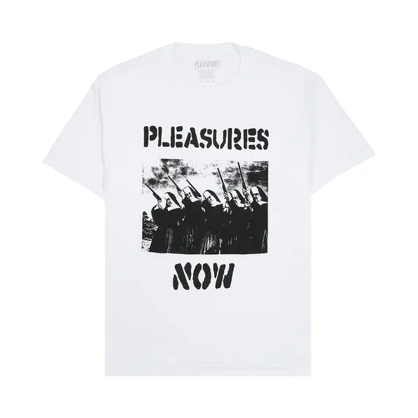 PLEASURES Printed T-shirt - White