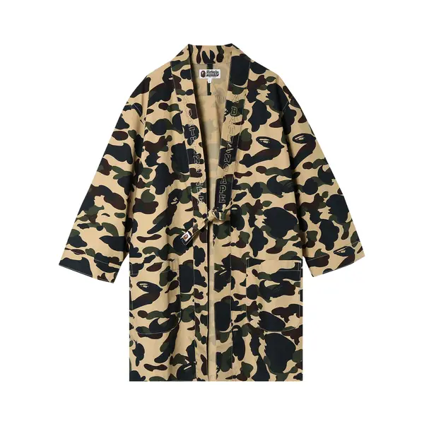 A BATHING APE 1st Camo Kimono Shirt