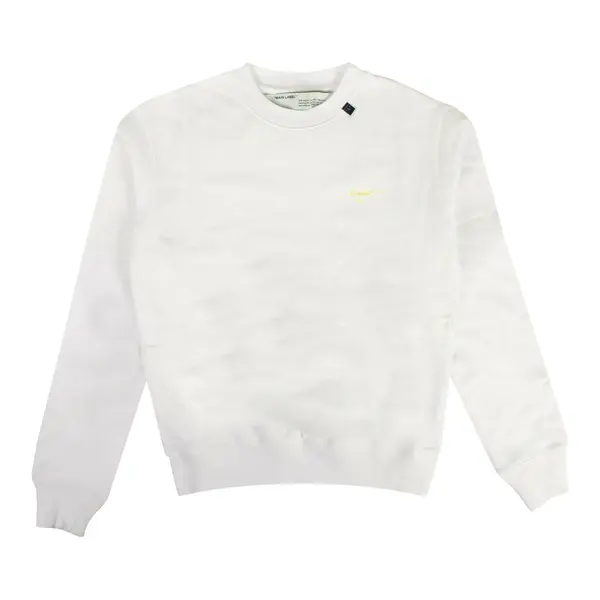 Off-White Acrylic Arrows Crewneck Sweatshirt