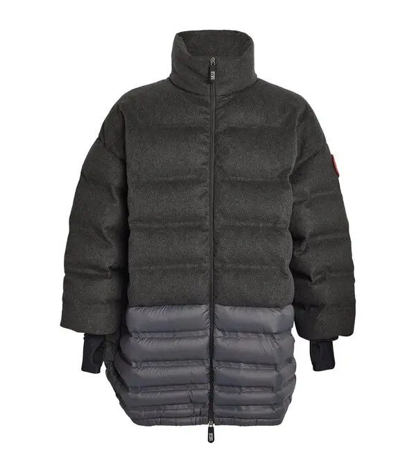 Giorgio Armani Down-Padded Neve Jacket Grey Editorialist
