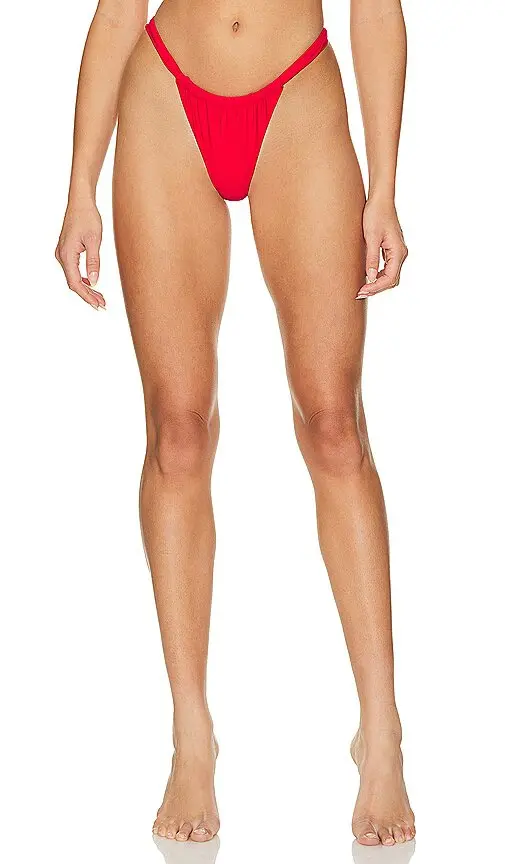 LOVERS AND FRIENDS Adore You Bikini Bottom - Red