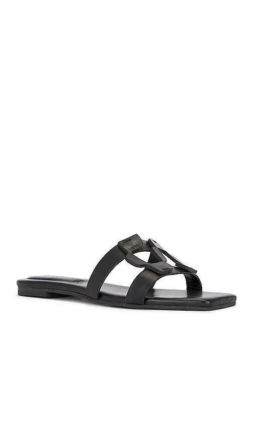 Simkhai Monogram Flat Slide