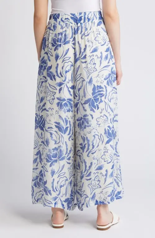 Vince Camuto Floral Wide Leg Pants
