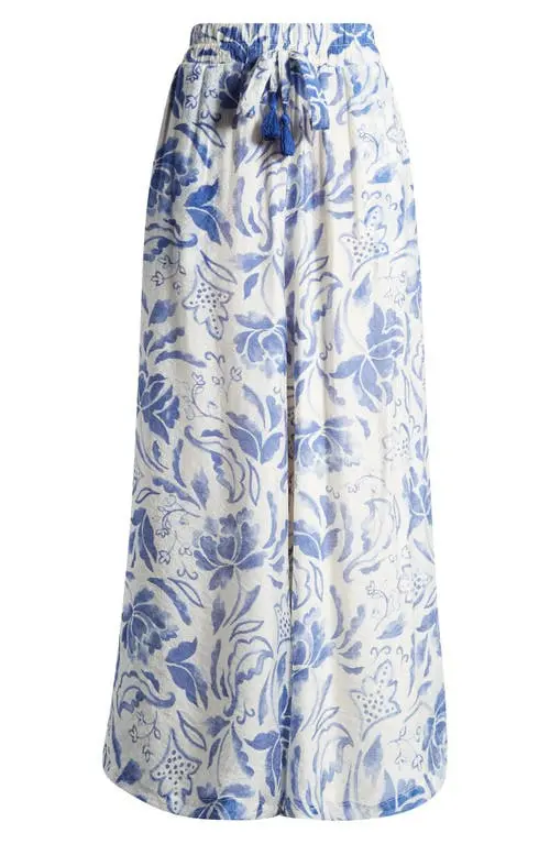 Vince Camuto Floral Wide Leg Pants