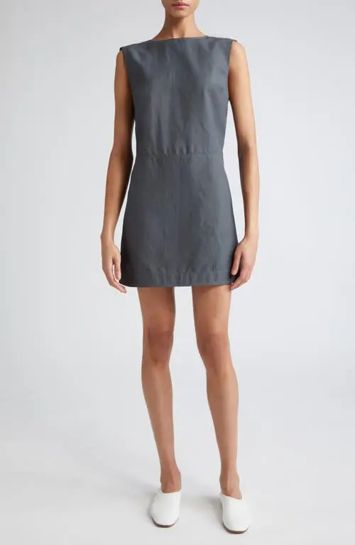 grey sleeveless shift dress The Dream '90s Shift Dress main image 0