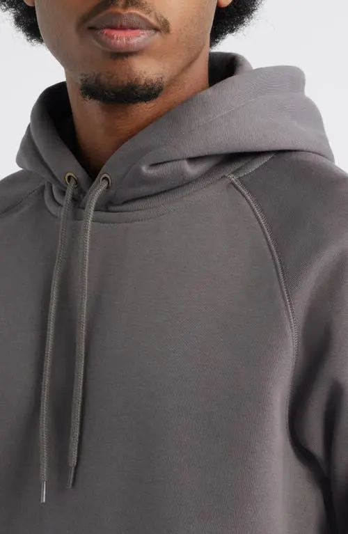 Carhartt Work In Progress Chase Fleece Hoodie - Porphyry/gold