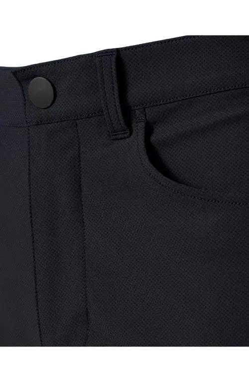 RHONE Momentum Water Repellent Flat Front Golf Pants - True Navy