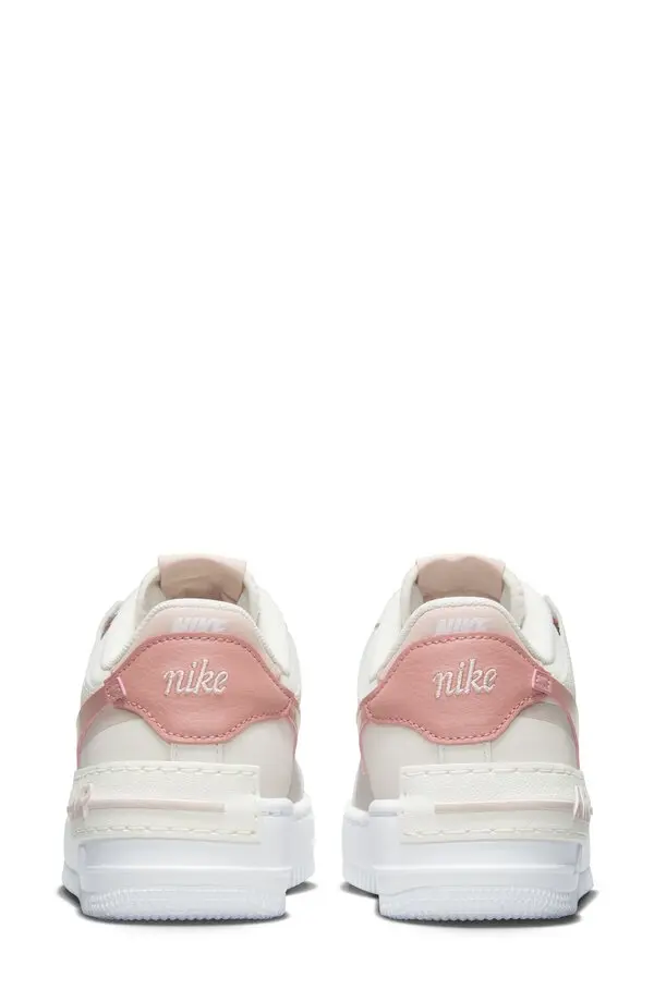 Nike Air Force Shadow Sneaker In Phantom/ Red/ Pink/ White 40