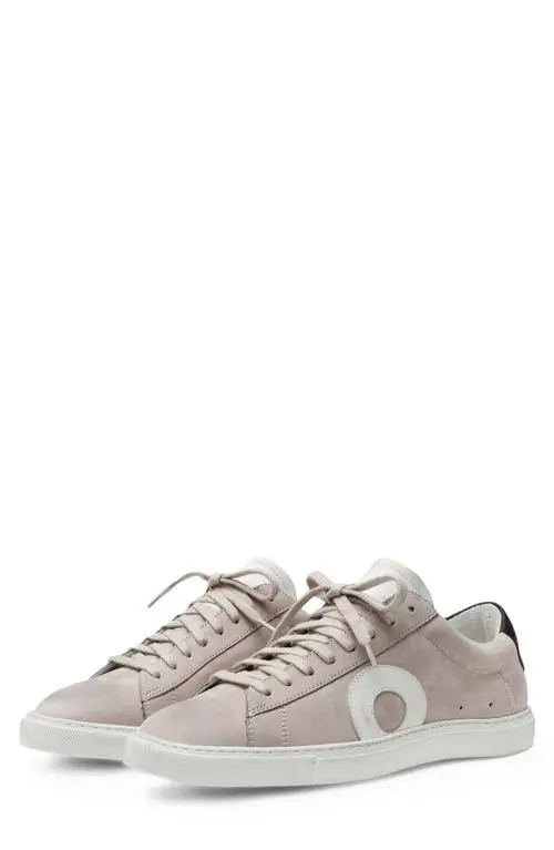 OLIVER CABELL Low 1 Distressed Leather Sneakers - Fog