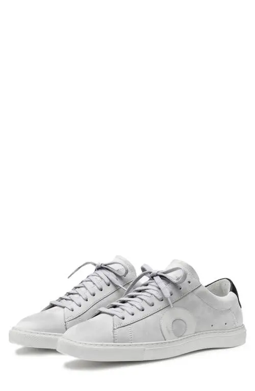 OLIVER CABELL Low 1 Distressed Leather Sneakers - Marshmallow