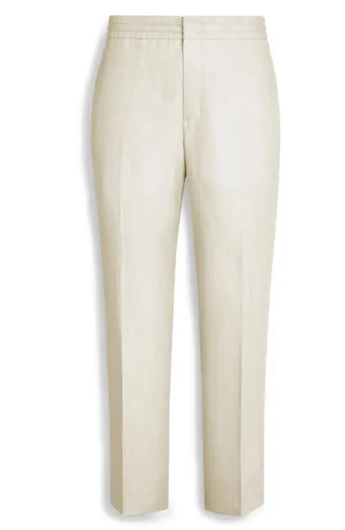 Zegna Oasi Linen Trousers - Calcare