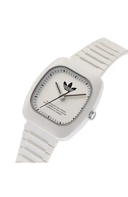 Adidas Ao Bracelet Watch - White
