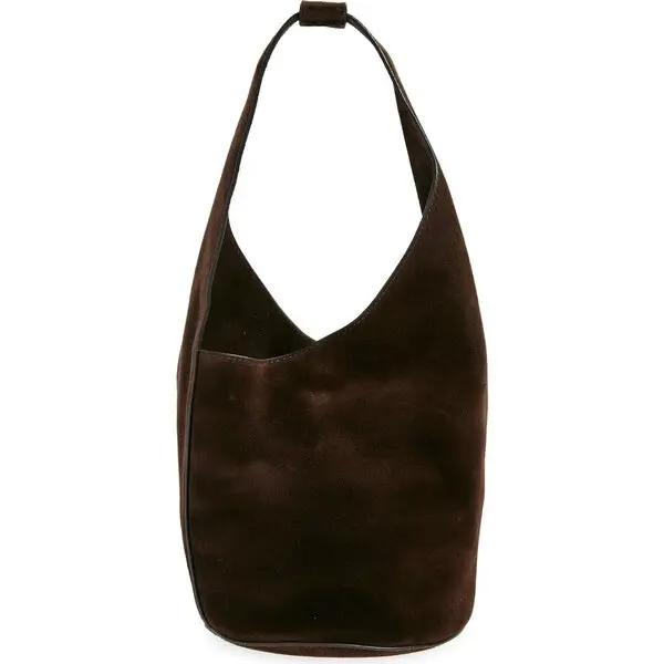 REFORMATION Small Silvana Bucket Bag - Boss Suede