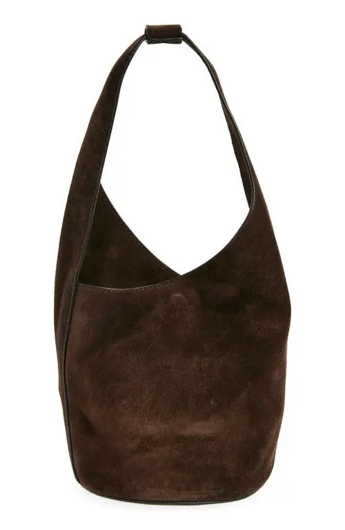 REFORMATION Small Silvana Bucket Bag - Boss Suede