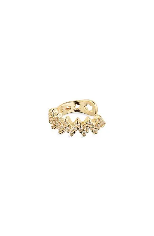 CHILD OF WILD Cubic Zirconia Star Ear Cuff