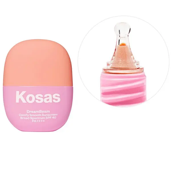 KOSAS Mini Silicone-free Mineral Sunscreen Spf 40 With Ceramides And Peptides - Dreambeam