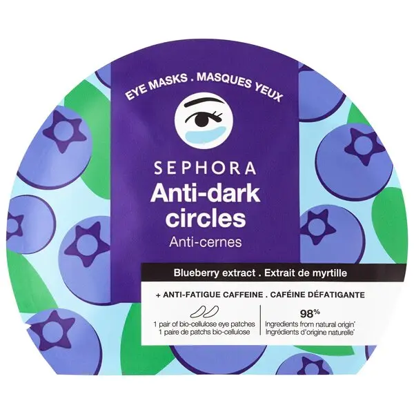 SEPHORA COLLECTION Caffeine Eye Mask Patches For Dark Circles + De-puffing Cucumber - One-color