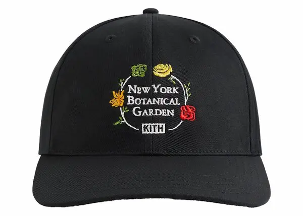 Kith X New York Botanical Garden Twill Aaron Cap - Black