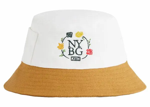 Kith X New York Botanical Garden Dawson Bucket Hat - Sandrift
