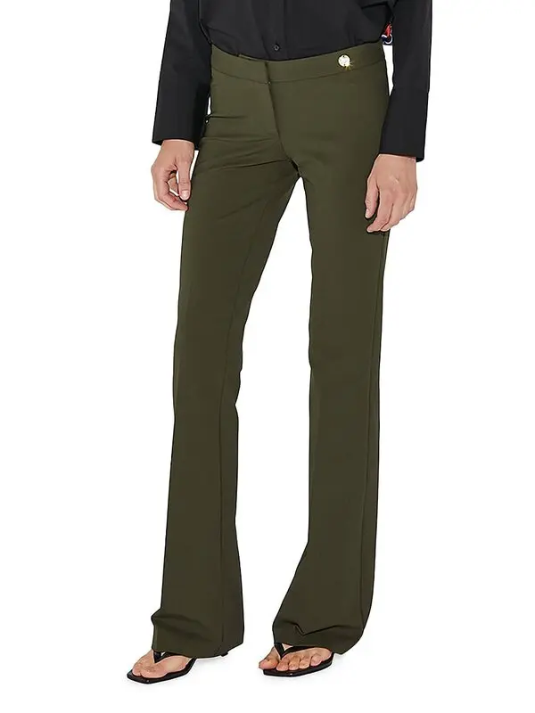 CALLAS MILANO Jules Stretch Jersey Fit And Flare Pants