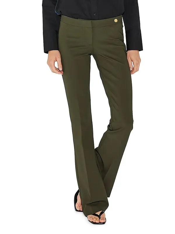 CALLAS MILANO Jules Stretch Jersey Fit And Flare Pants