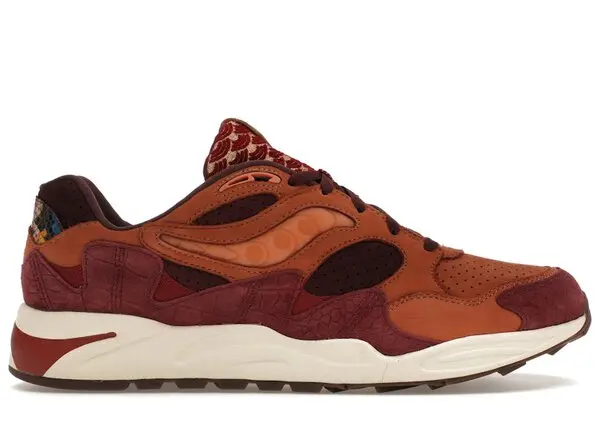 Saucony Grid Shadow 2 'year Of The Dragon' Sneakers - Rust