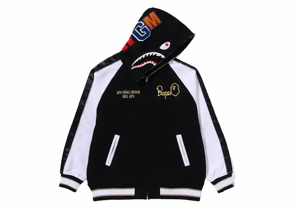 A BATHING APE Souvenir Shark Zip Hoodie
